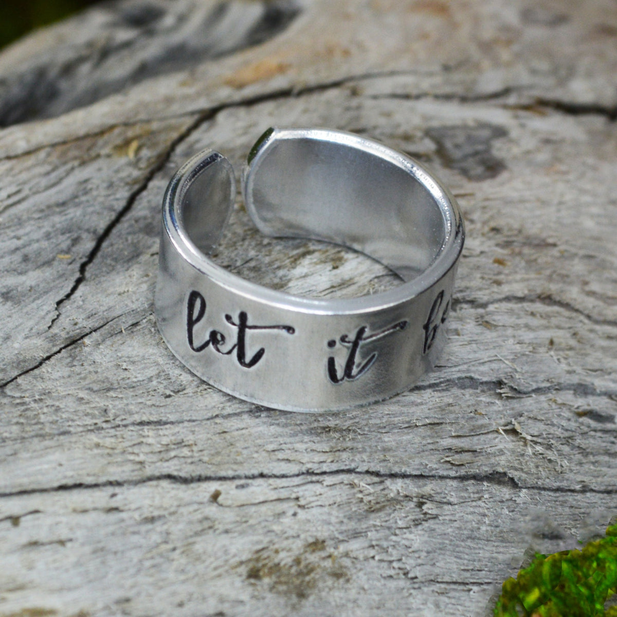 Let It Be Ring – Silver Statements